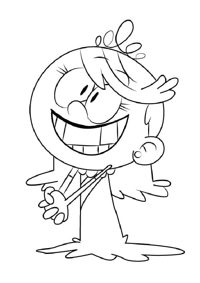 15 Free Loud House Coloring Pages for Kids and Adults