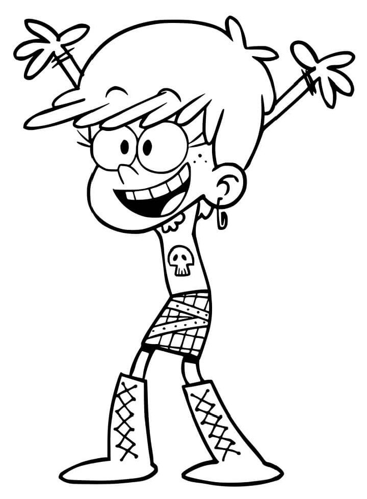 15 Free Loud House Coloring Pages for Kids and Adults