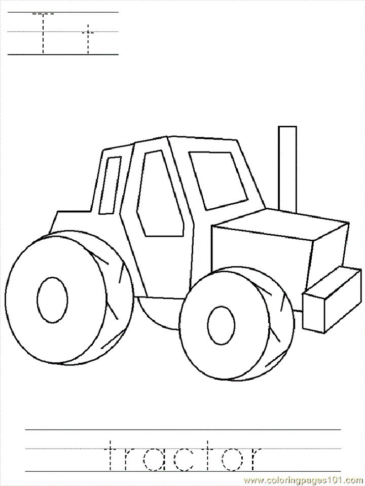 20 Free Tractor Coloring Pages for Kids and Adults - Blitsy