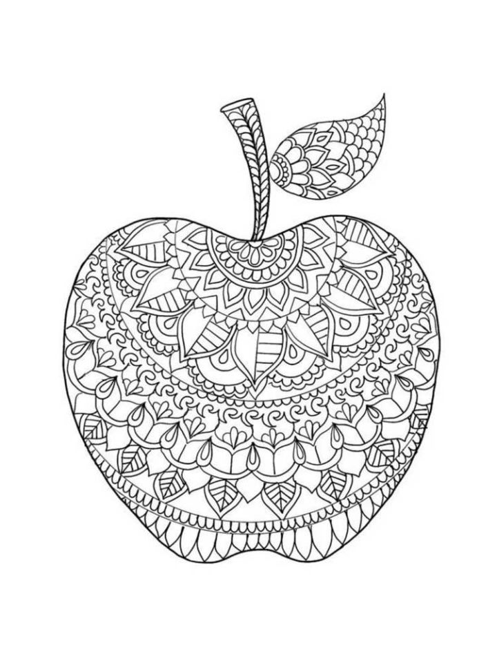 25 Free Fruit Coloring Pages for Kids and Adults