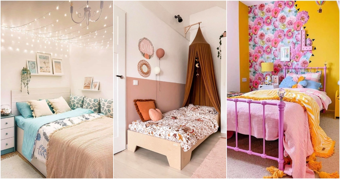 30 Inspiring Girls' Room Ideas To Steal - Blitsy