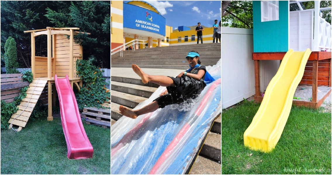 DIY Slide (25 Ideas to Build) - Blitsy