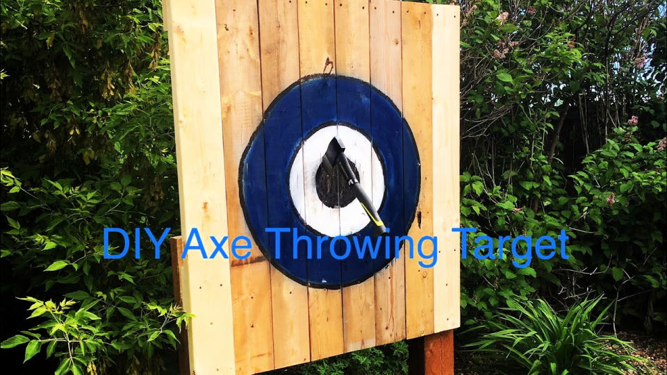 DIY Axe Throwing Target - Step by Step Instructions - Blitsy