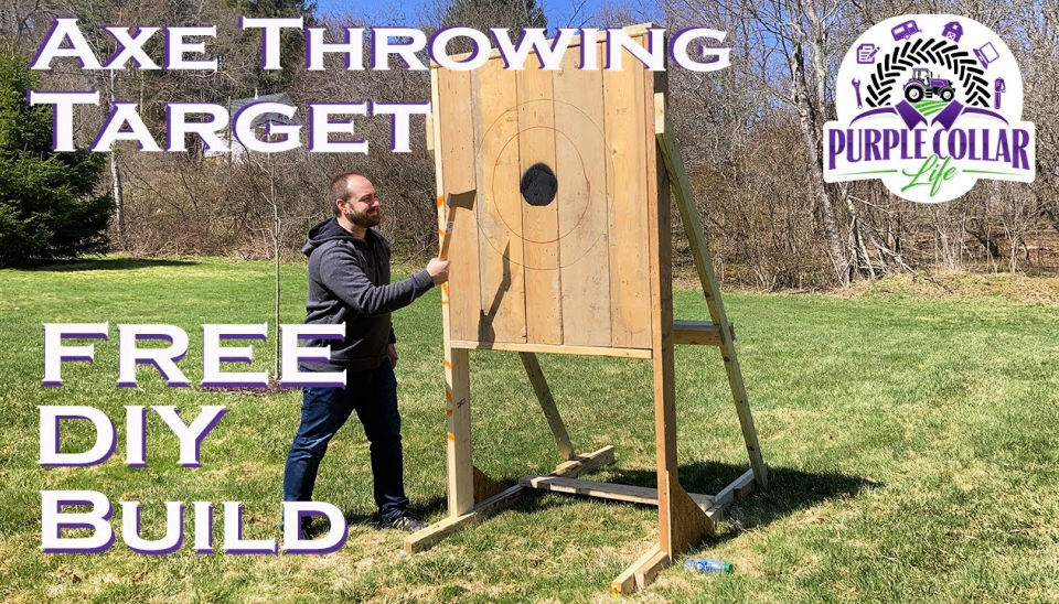 DIY Axe Throwing Target - Step by Step Instructions - Blitsy