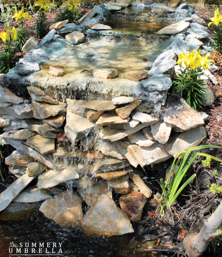 DIY Waterfall - Step by Step Instructions - Blitsy