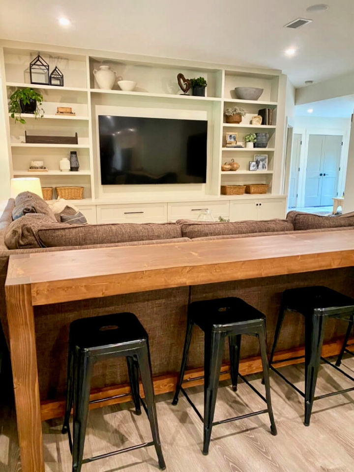 DIY Bar Table - Step by Step Guide - Blitsy