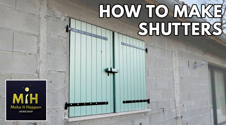 DIY Shutters for Custom Window Treatments - Blitsy