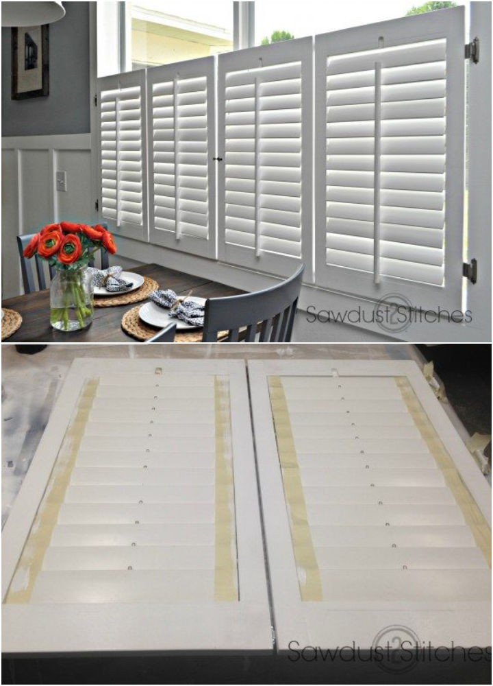 DIY Shutters for Custom Window Treatments - Blitsy