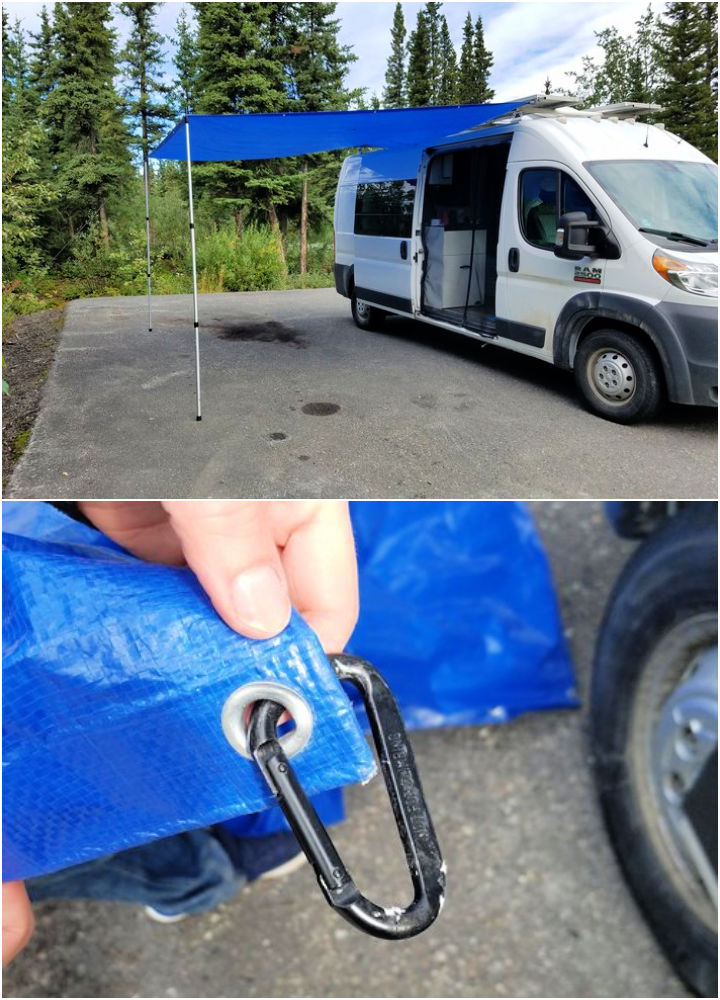 DIY Awning with Step By Step Guide - Blitsy