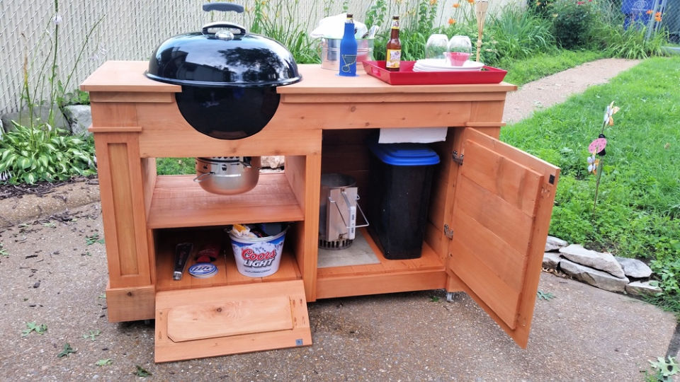 DIY Grill Station for Your Outdoor Space - Blitsy
