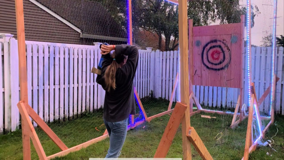 DIY Axe Throwing Target - Step by Step Instructions - Blitsy