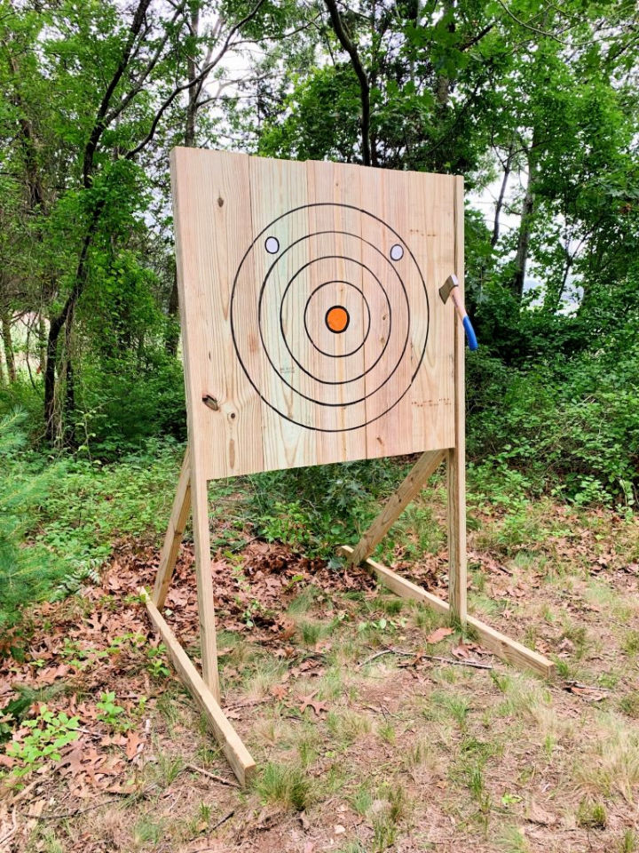 DIY Axe Throwing Target - Step by Step Instructions - Blitsy
