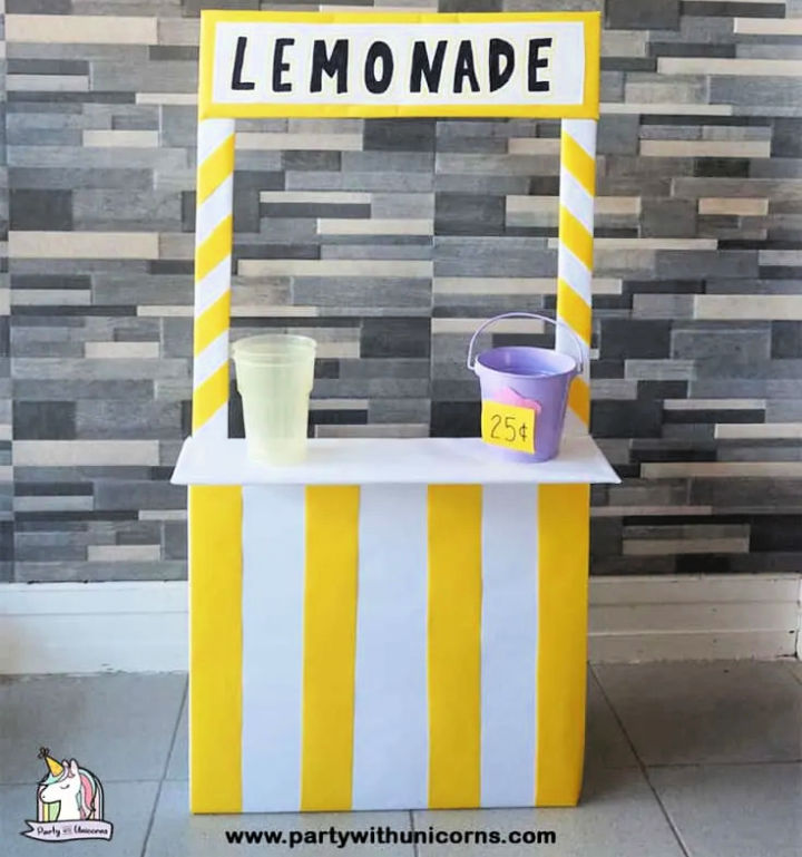 DIY Lemonade Stand for Kids - Blitsy