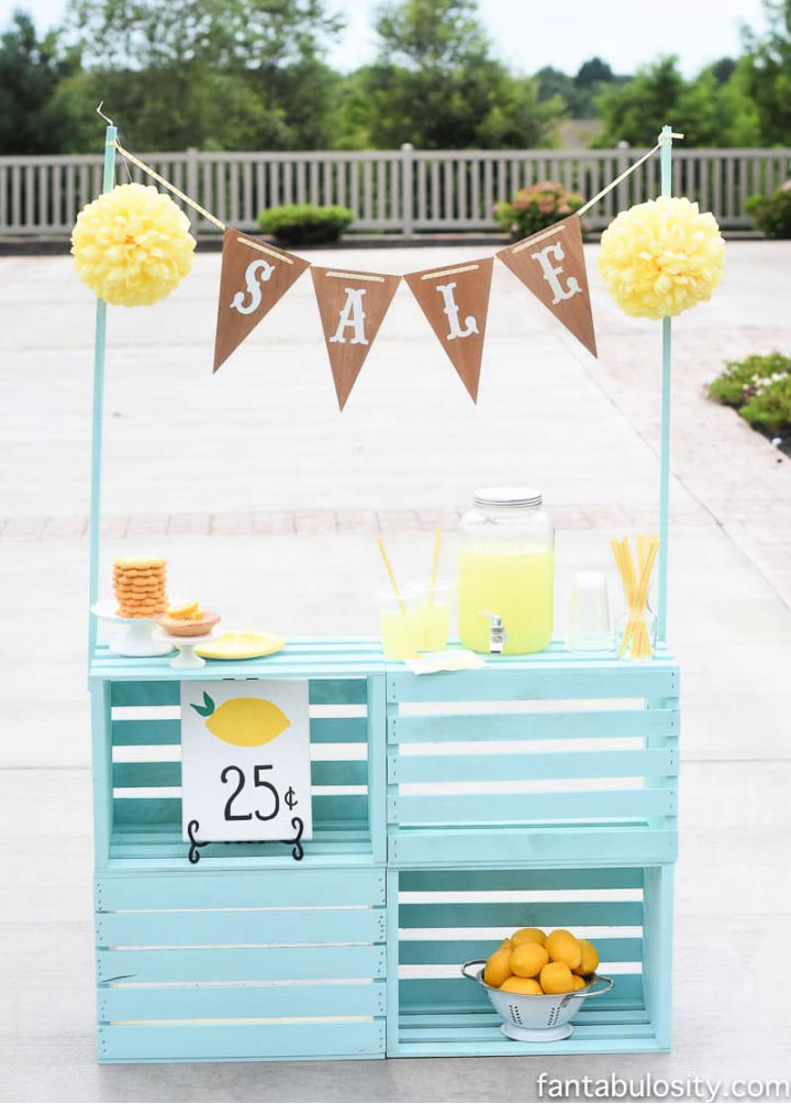 DIY Lemonade Stand for Kids - Blitsy