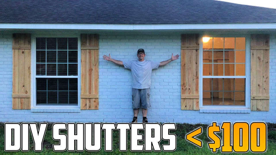 DIY Shutters for Custom Window Treatments - Blitsy