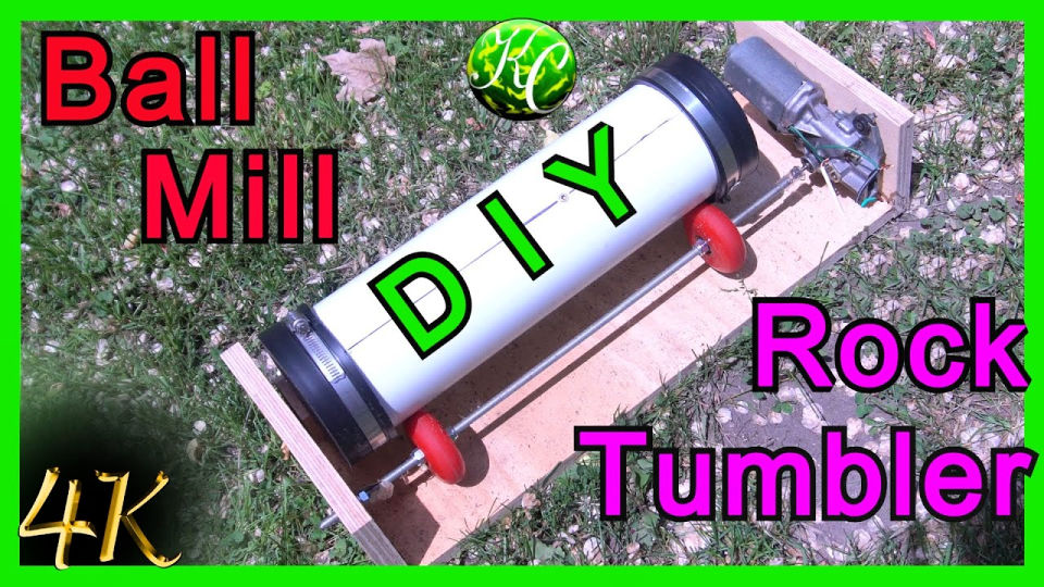 DIY Rock Tumbler To Make Shiny Gemstones at Home - Blitsy