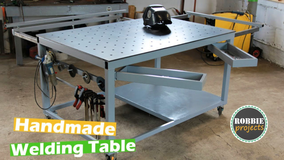 DIY Welding Table Plans - Blitsy