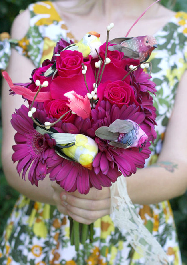DIY Wedding Bouquet - Step by Step Instructions - Blitsy