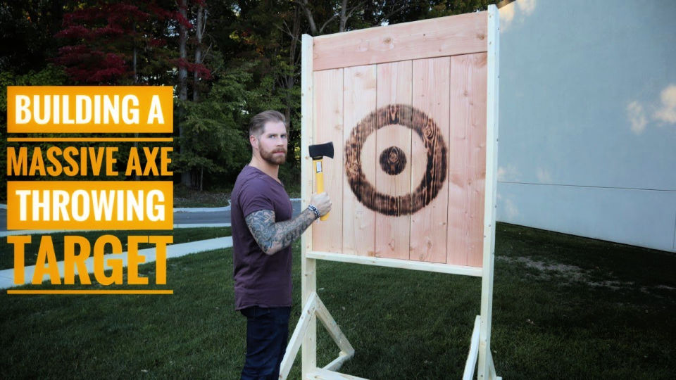 DIY Axe Throwing Target - Step by Step Instructions - Blitsy