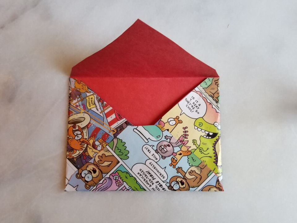 How to Make an Envelope - Step by Step Instructions - Blitsy