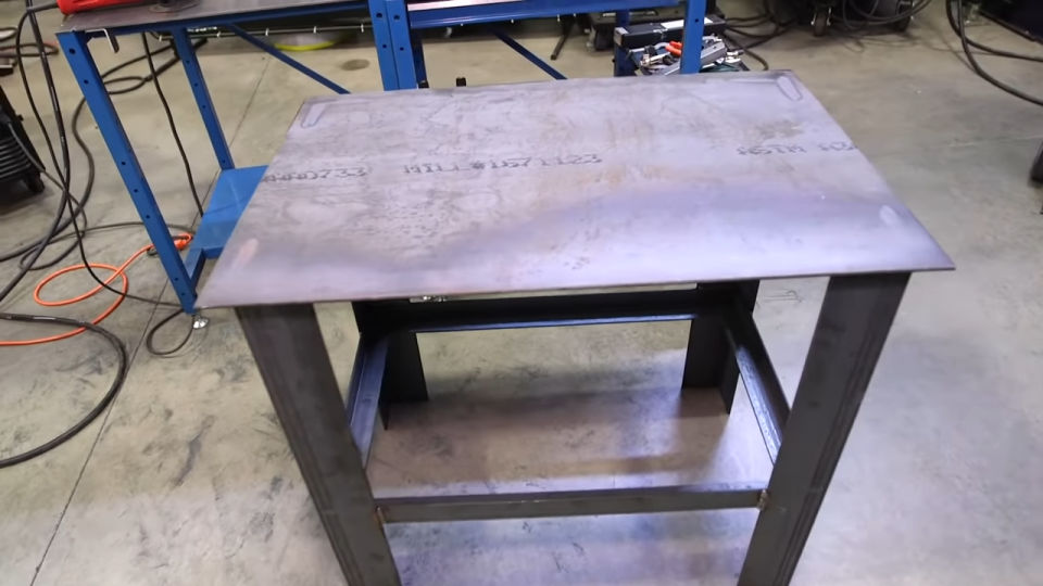DIY Welding Table Plans - Blitsy