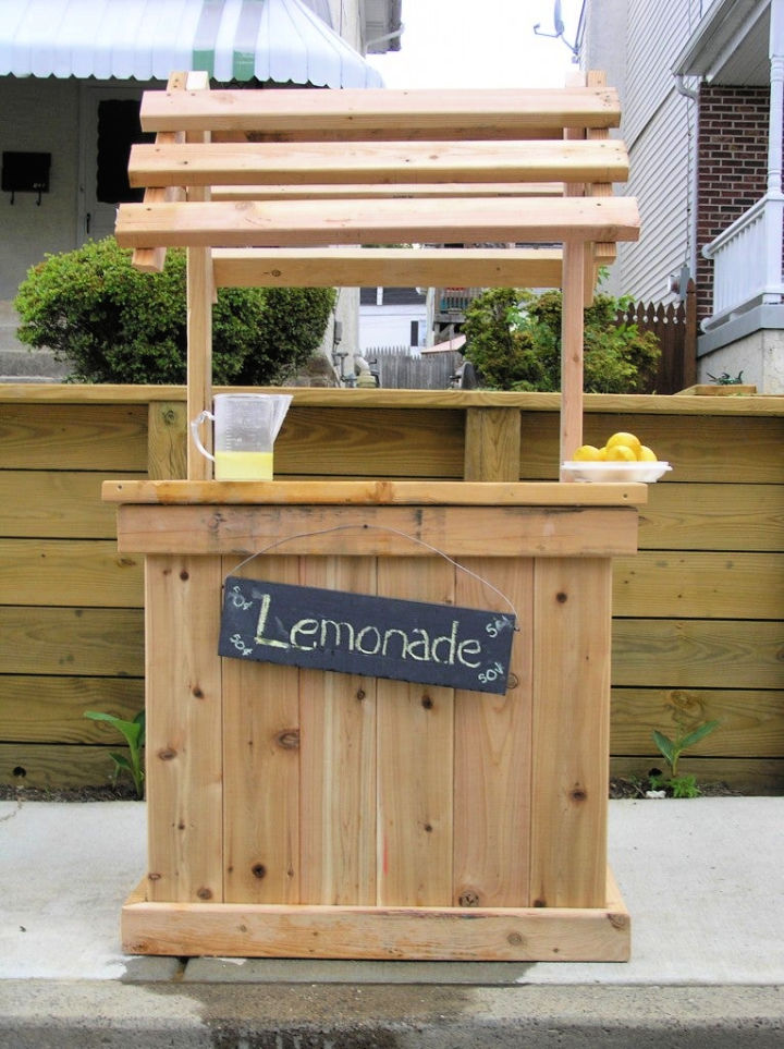 DIY Lemonade Stand for Kids - Blitsy