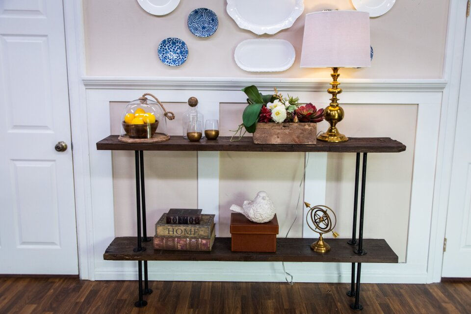 Simple DIY Console Table Plans - Blitsy