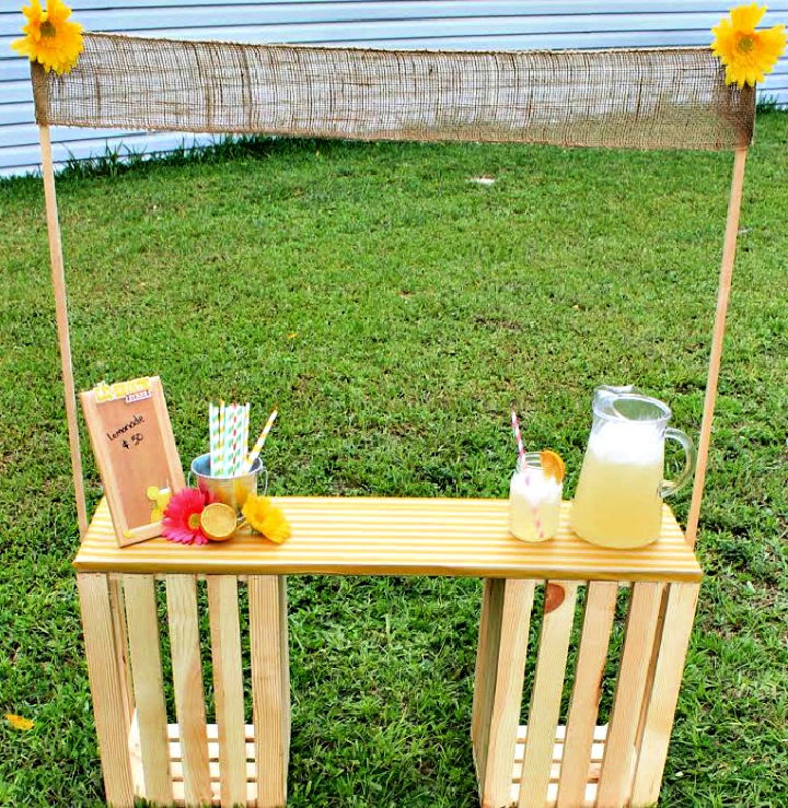 DIY Lemonade Stand for Kids - Blitsy