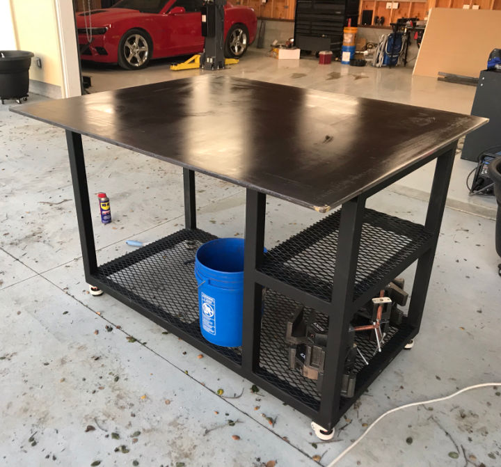 DIY Welding Table Plans - Blitsy