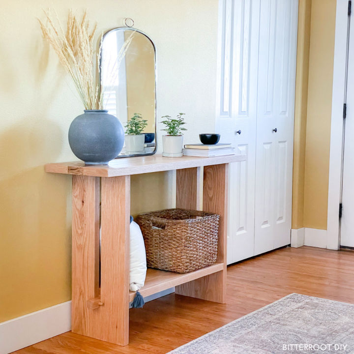 Simple DIY Console Table Plans - Blitsy