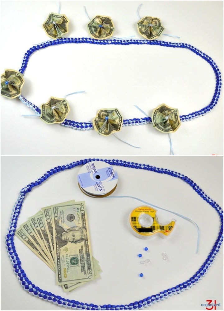 How to Make a Money Lei - Step by Step Guide - Blitsy
