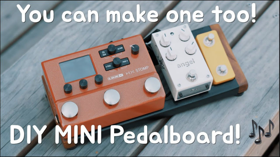 DIY Pedalboard To Organize Your Guitar Pedals - Blitsy
