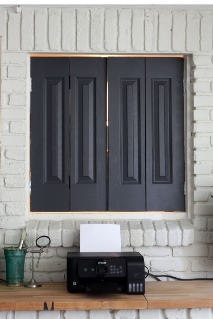 DIY Shutters for Custom Window Treatments - Blitsy