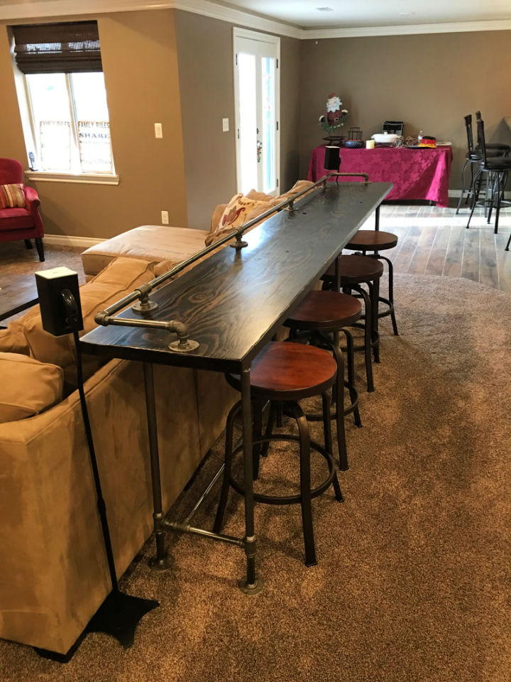 DIY Bar Table - Step by Step Guide - Blitsy