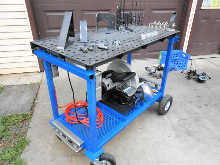 DIY Welding Table Plans - Blitsy