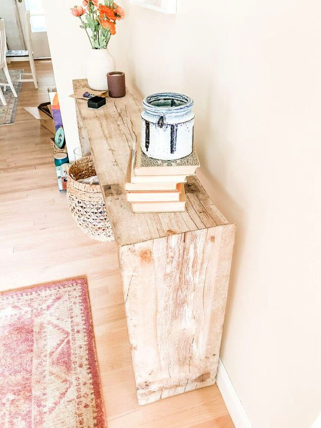 Simple DIY Console Table Plans - Blitsy