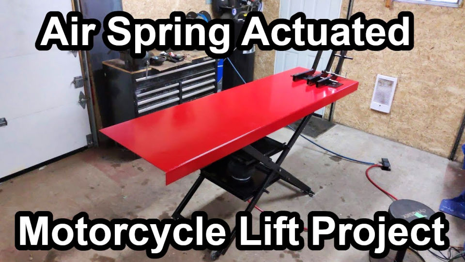 DIY Motorcycle Lift Plans - Blitsy