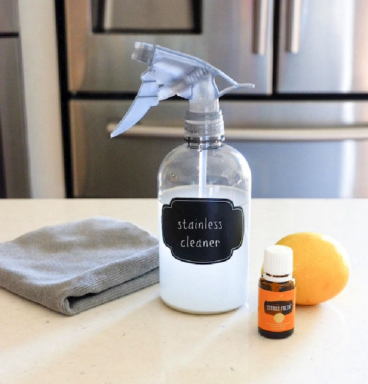 DIY Stainless Steel Cleaner - Step by Step Guide - Blitsy