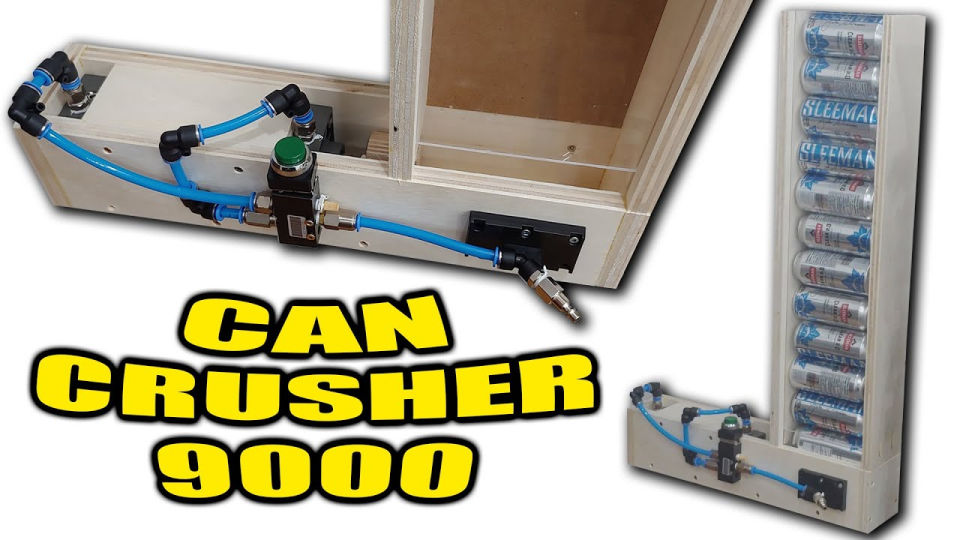 DIY Can Crusher - Step by Step Guide - Blitsy