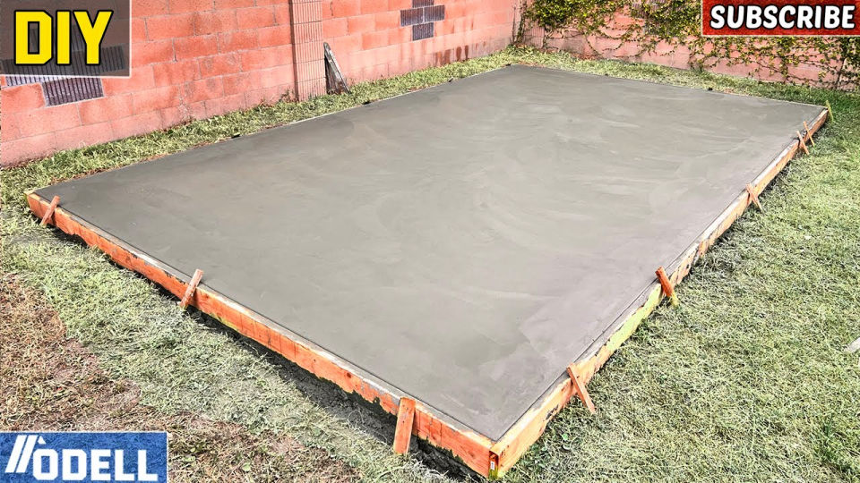 How to Pour a Concrete Slab - Step by Step Guide - Blitsy