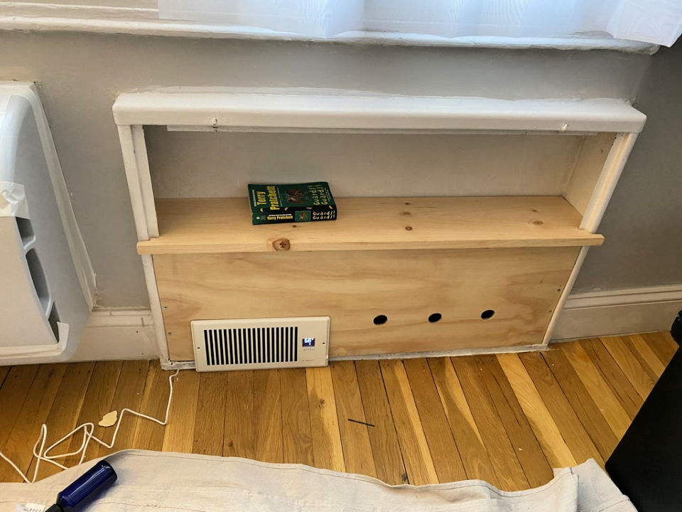 Budget-Friendly DIY Radiator Cover - Blitsy