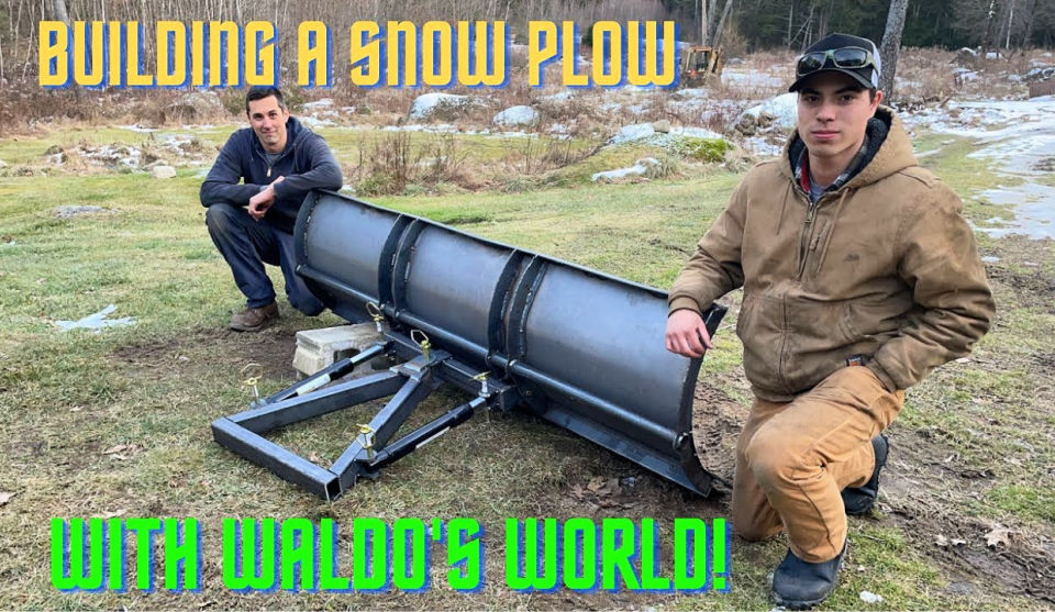 DIY Snow Plow for Clearing Driveways and Sidewalks - Blitsy