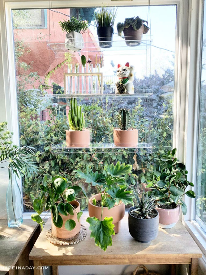 DIY Window Plant Shelf to Elevate Your Indoor Garden - Blitsy