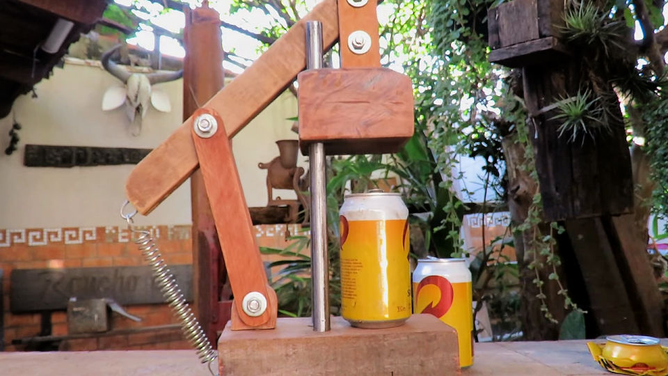 DIY Can Crusher - Step by Step Guide - Blitsy