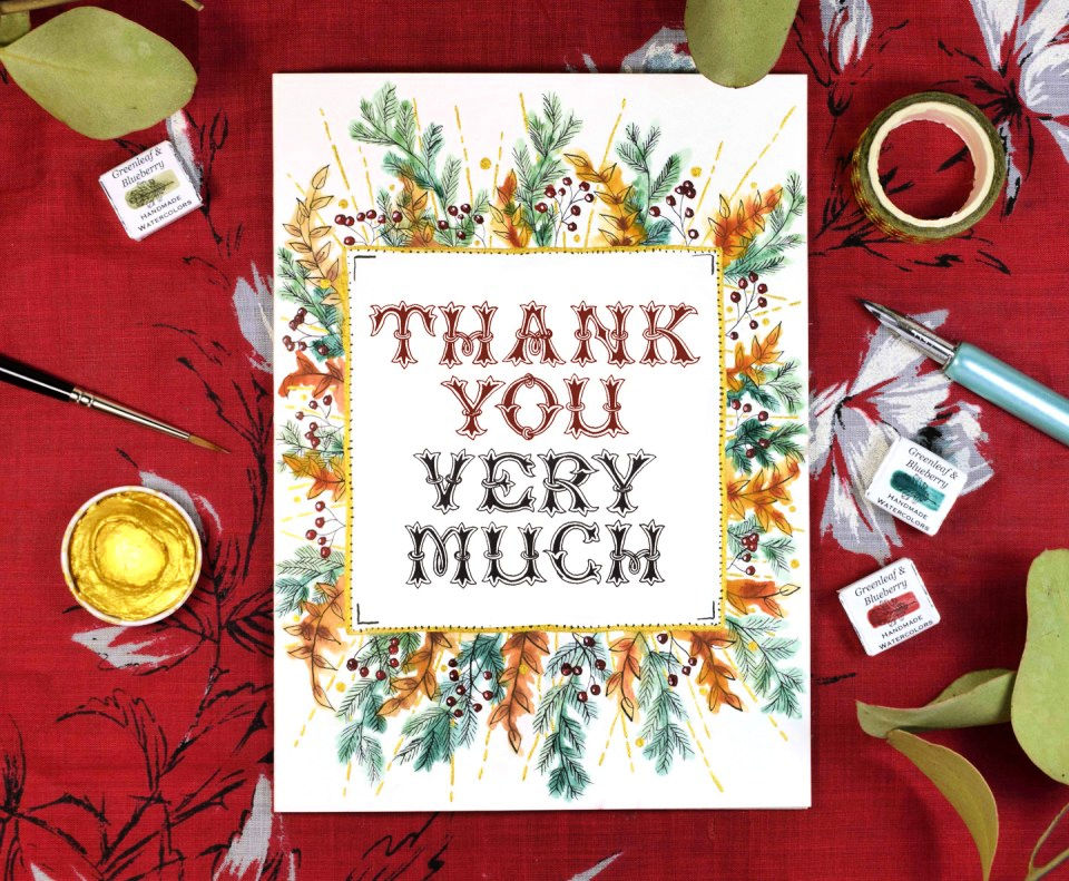 25 Homemade DIY Thank You Cards Ideas - Blitsy