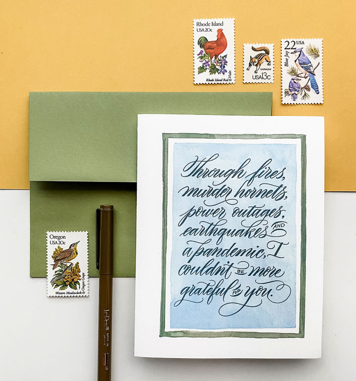 25 Homemade DIY Thank You Cards Ideas - Blitsy