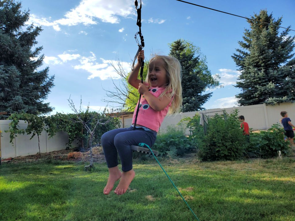 DIY Zipline With Step by Step Instructions - Blitsy