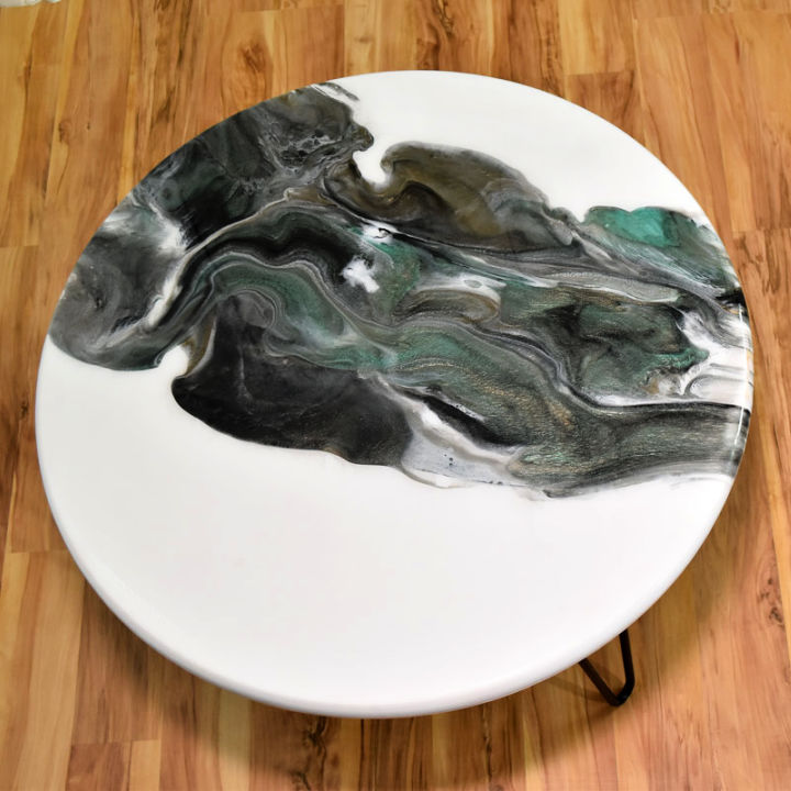 How to Make Epoxy Table - Step by Step Instructions - Blitsy