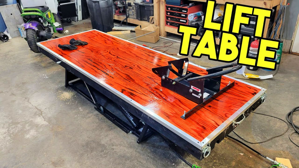 DIY Motorcycle Lift Plans - Blitsy