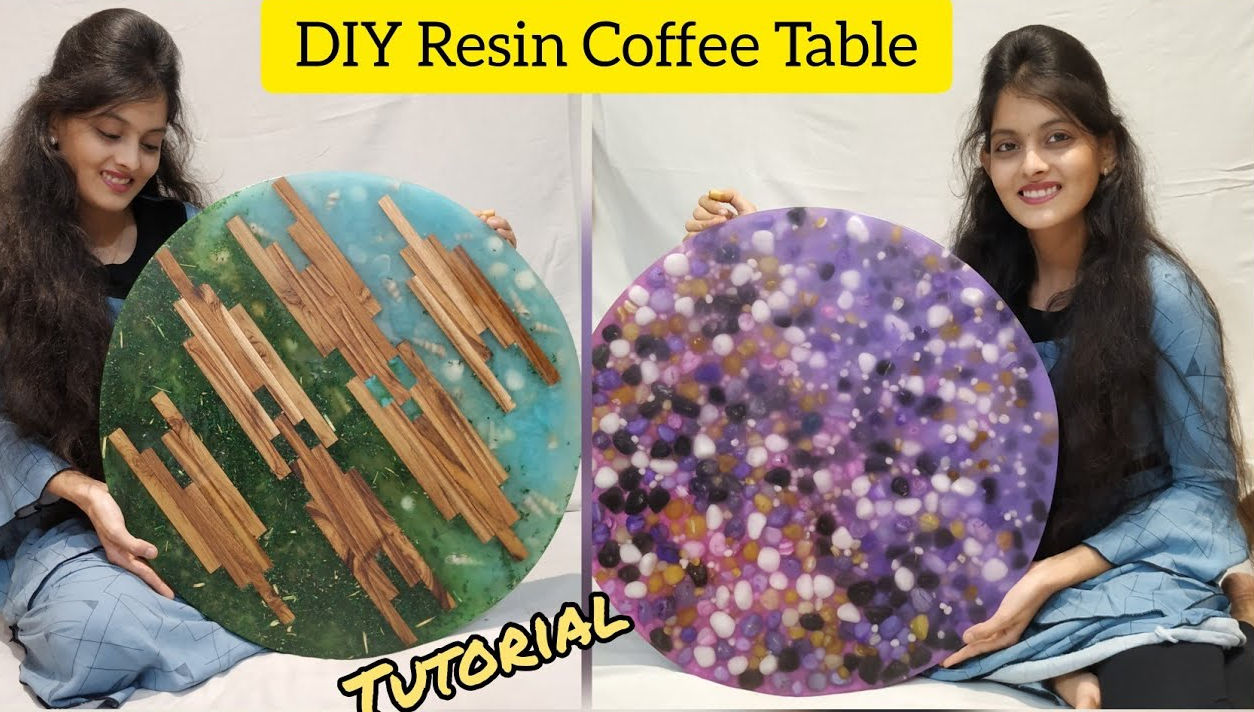 How to Make Epoxy Table - Step by Step Instructions - Blitsy
